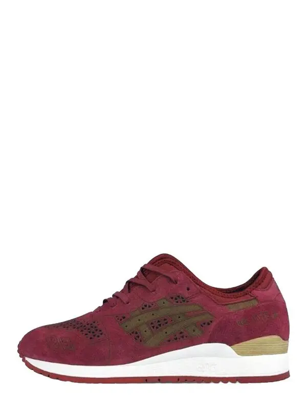 Asics Gel Lyte 3 Evo Laser Low Top Sneakers - Red