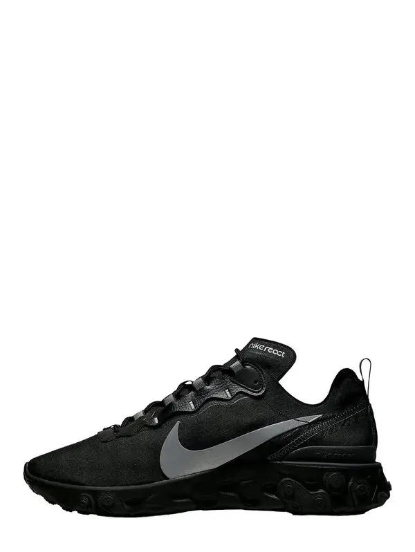 Nike React Element 55 Reflect Sneakers - Black