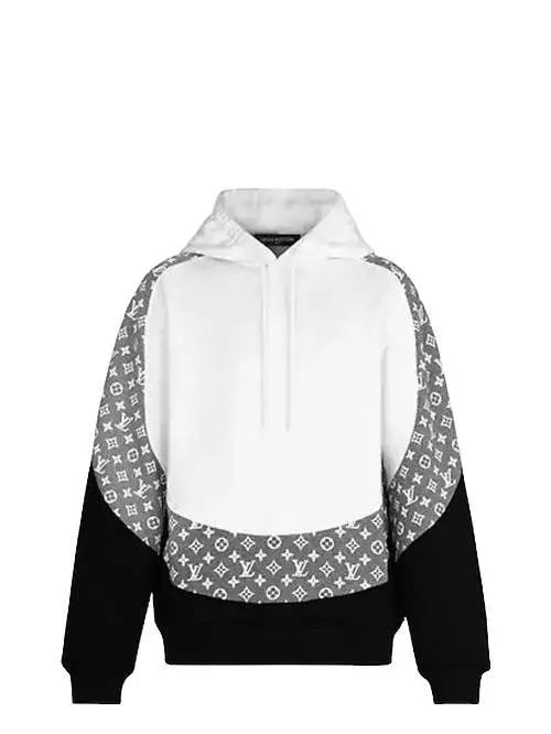LOUIS VUITTON Monogram Hoodie - White