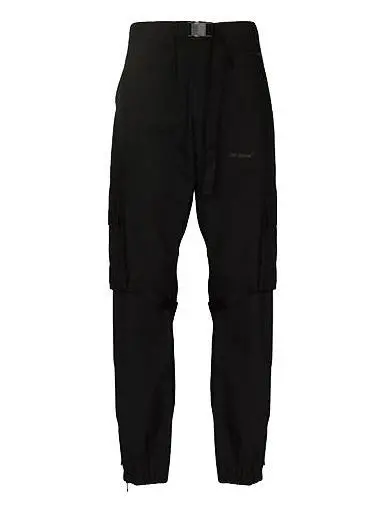 Off-White Fw21 Cargo Casual Pants - Black