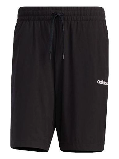 Adidas Neo Logo Printing Stripe Casual Sports Shorts - Black