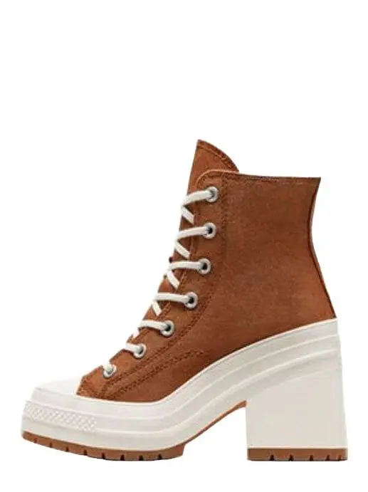 CONVERSE Chuck 70s De Luxe Heel Boots - Brown/white