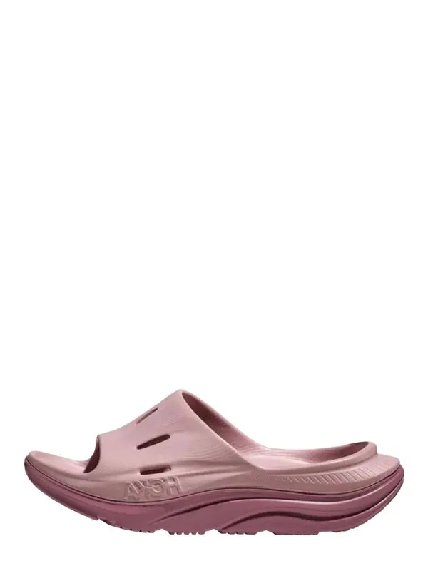 Hoka One One Ora Recovery Slide 3 - Pale Mauve/wistful Mauve