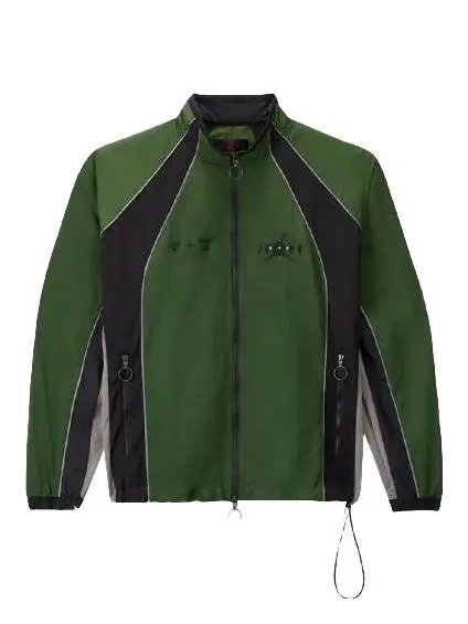 JORDAN X Off-white Crossover Track Jacket - Green