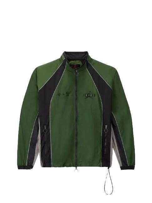 JORDAN X Off-white Crossover Track Jacket - Green