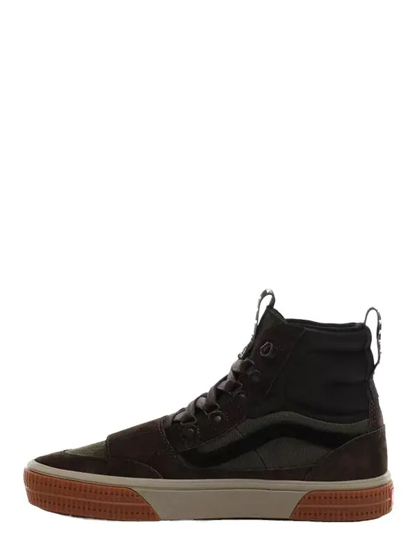 VANS High Top Sneakers With Comfycush Technology - Black/green
