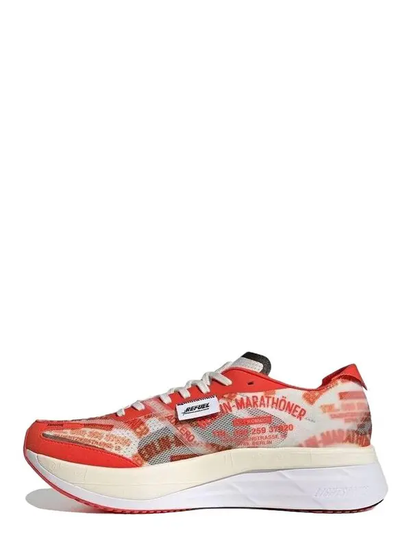Adidas Adizero Boston 11 Running Sneakers - Red