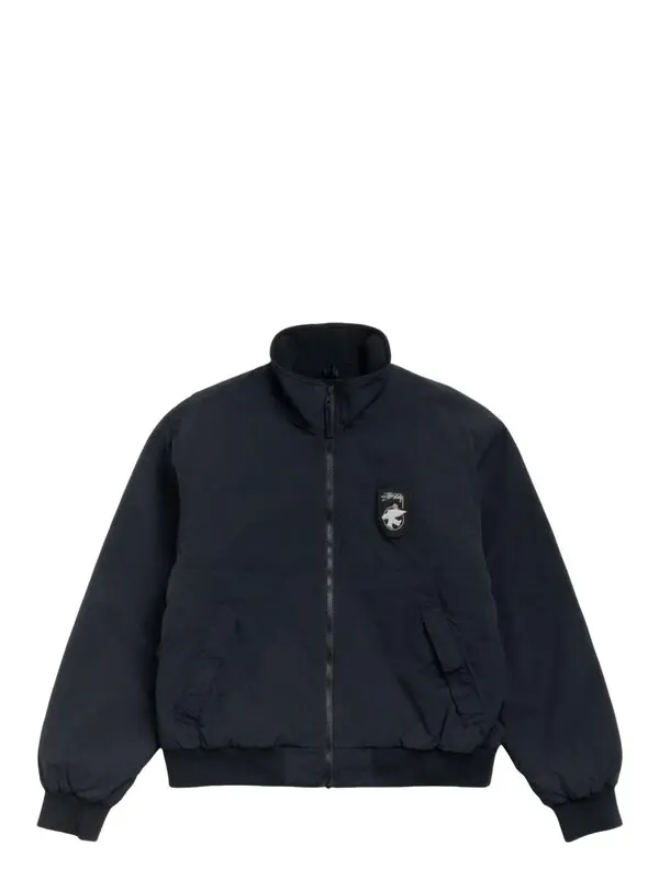 StÜssy Polar Fleece Lined Jacket - Black