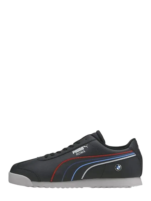 PUMA Bmw Motorsport Roma Tricolor Stripes Sneakers - Black