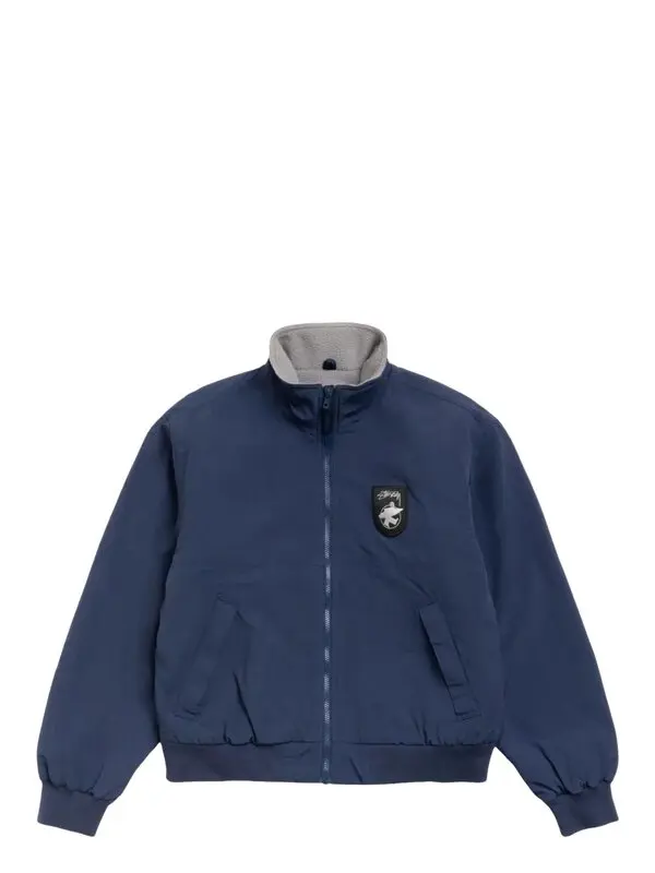 StÜssy Fleece Lined Jacket - Navy