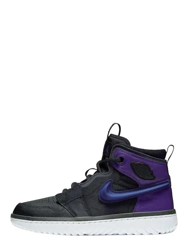 JORDAN 1 React High Top Sneakers - Black