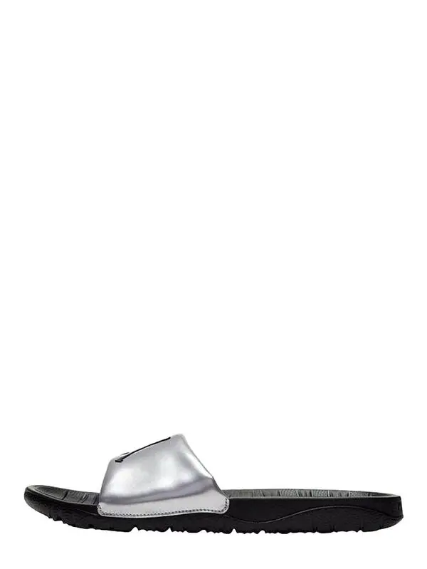 JORDAN Break Slide Metallic Black - Silver