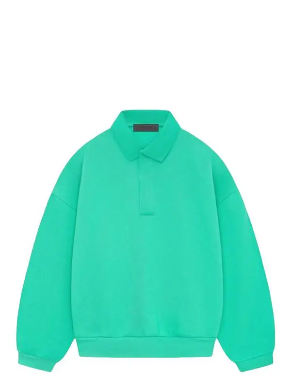 Fear Of God Ss24 Long-sleeve Polo - Mint Leaf