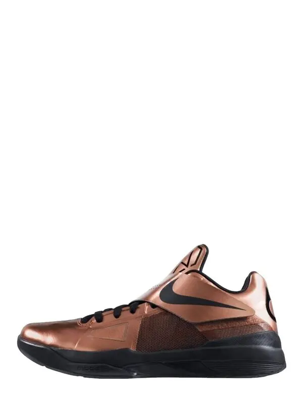 Nike Zoom Kd 4 "christmas" Sneakers - Metallic Copper/black