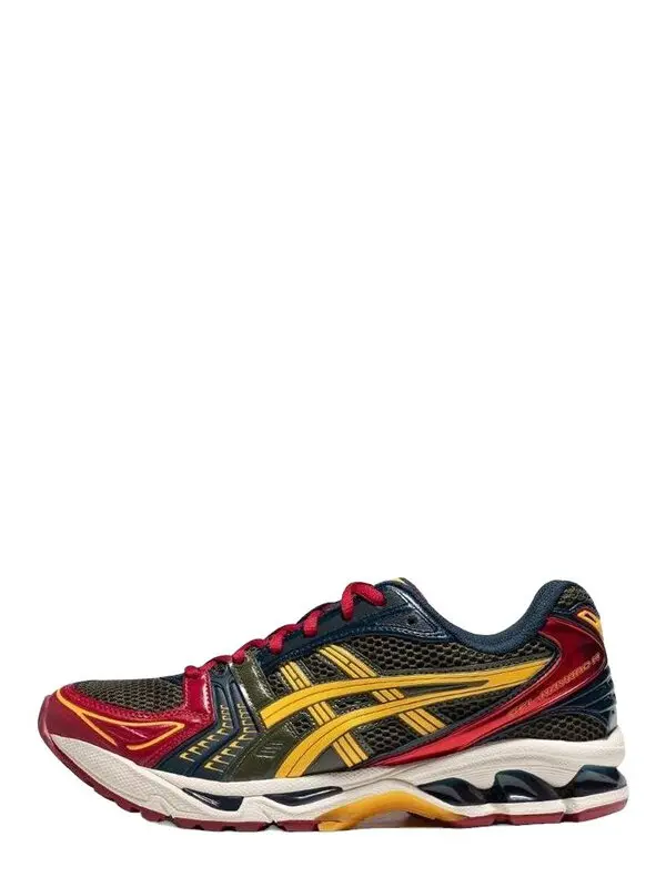 Asics Gel-kayano 14 "olive Canvas Honey - Red/yellow