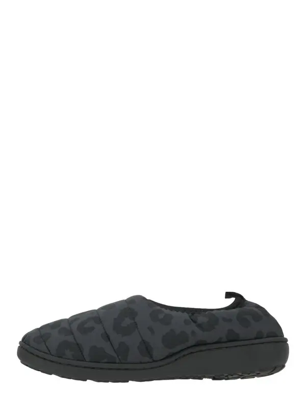 SUBU Packable Slipper - Leopard Charcoal