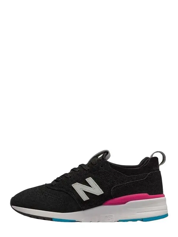 NEW BALANCE 997 Deconstructed Athletic Sneakers - Black