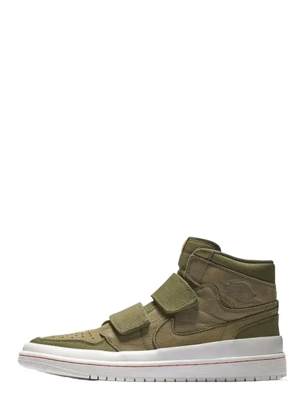 JORDAN 1 Retro High Double Strap 'olive Canvas - Olive Canvas/light Bone