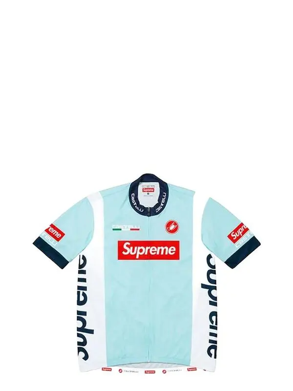 Supreme Ss19 X Castelli Cycling Jersey - Blue