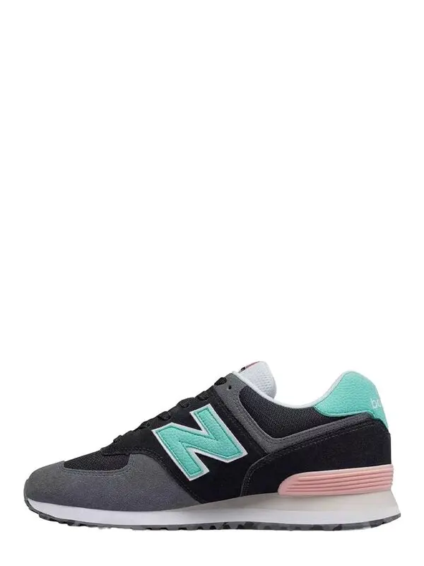 NEW BALANCE 574 "marbled Street" Sneakers - Black/gray/blue