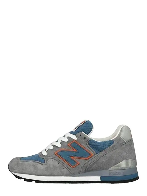 NEW BALANCE 996 Made In Usa Retro Ski Sneakers - Grey/blue