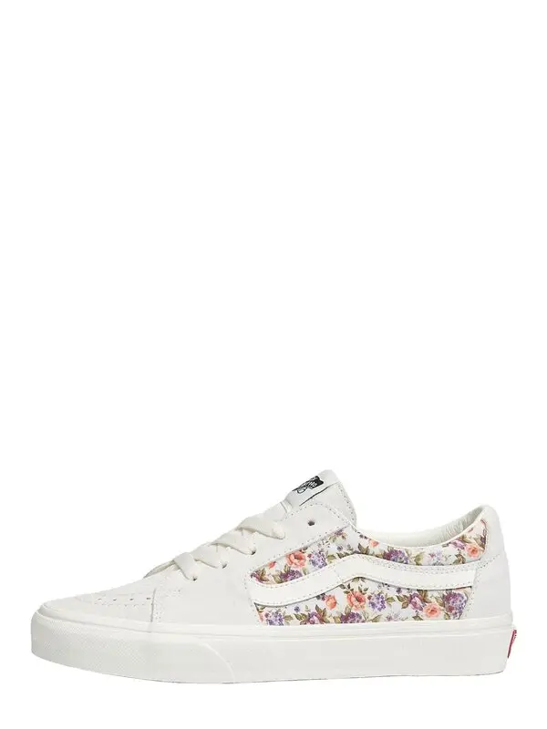 VANS Sk8-low Vintage Floral Lace-up Sneakers - Marshmallow/multi-color