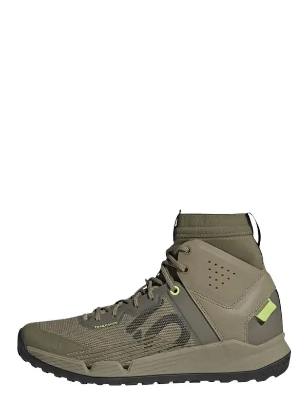 Adidas Five Ten Trailcross Mid Pro Sneakers - Orbit Green/core Black/pulse Lime