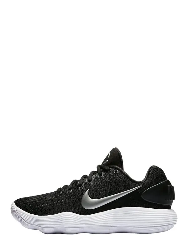Nike Hyperdunk 2017 Low Athletic Sneakers - Black/silver