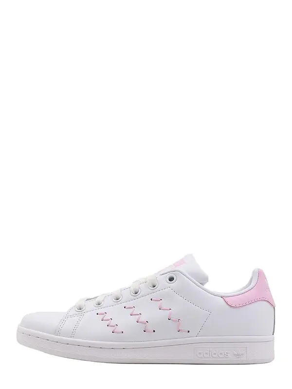Adidas Stan Smith Low Top Sneakers - White/pink