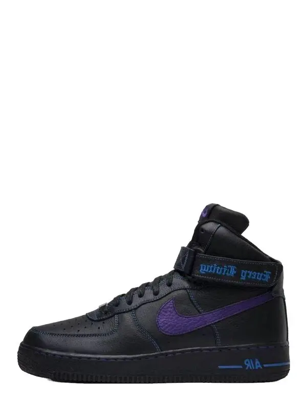 Nike X Vlone Air Force 1 High - Black/purple
