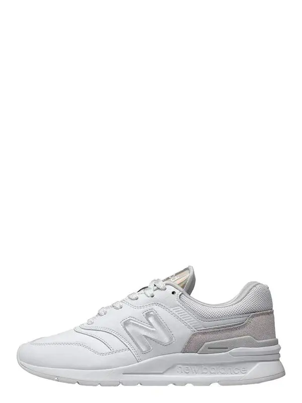 NEW BALANCE 997h Silver Sneakers - White