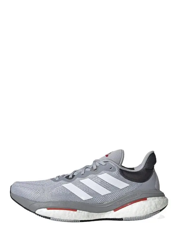 Adidas Solarglide 6 "halo Silver Scarlet" Sneakers - Halo Silver/cloud White/better Scarlet