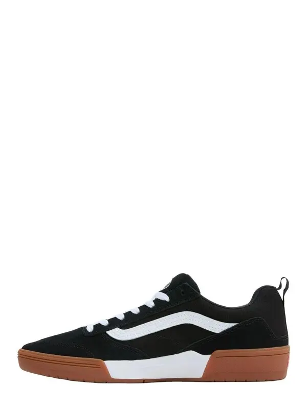 VANS Zahba "off The Wall" Lace-up Sneakers - Black/gum/white