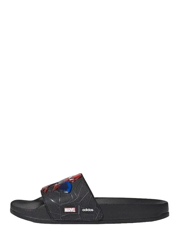 Adidas X Marvel Adilette Shower Slide J "spider-man - Black