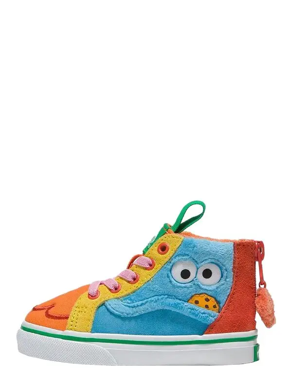 VANS Sk8-hi Zip X Sesame Street 'cookie Monster' High Top Sneakers - Multi-color