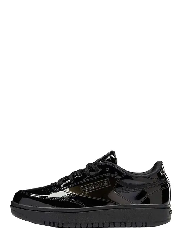 REEBOK Cardi B X Coated Club C Double "triple " Sneakers - Black