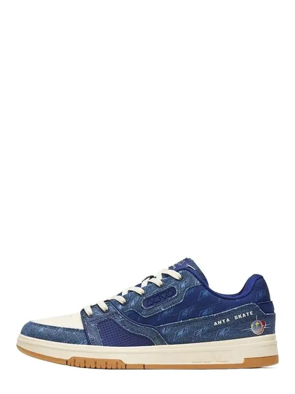 ANTA Skate Sneakers - Blue/white