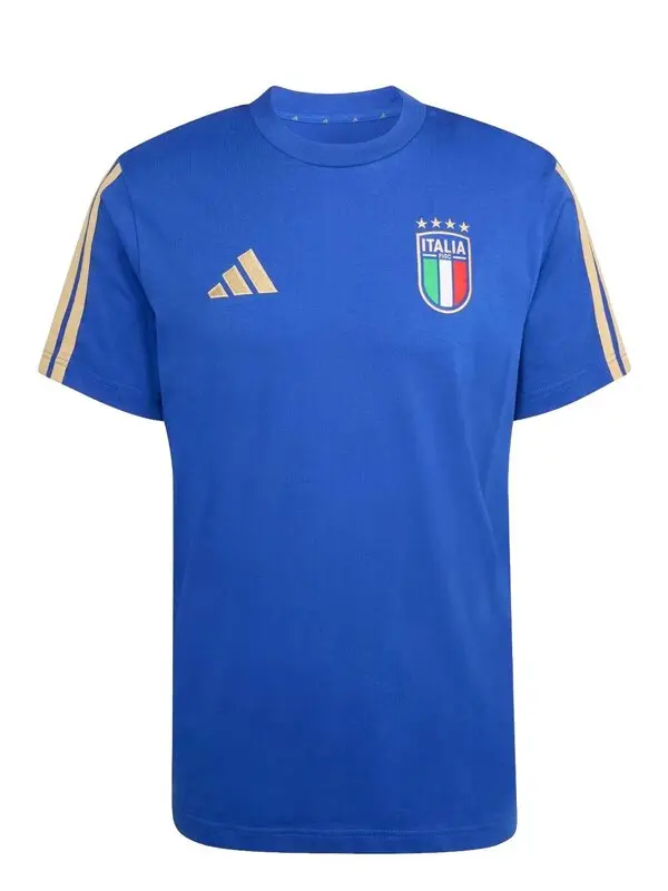 Adidas Italy Dna T-shirt - Bold Blue