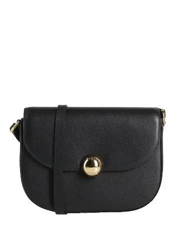 Furla Pebbled Leather Crossbody Bag - Black