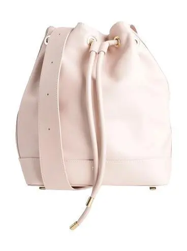 N°21 Leather Bucket Bag - Pink