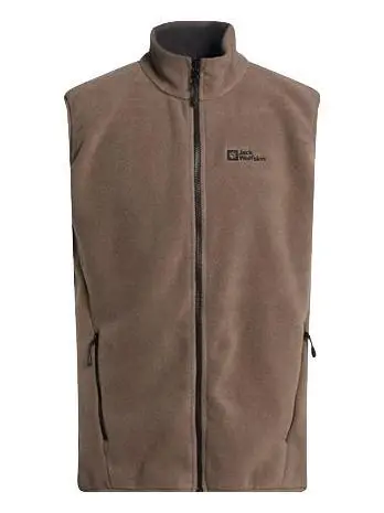 JACK WOLFSKIN Fleece Vest - Grey
