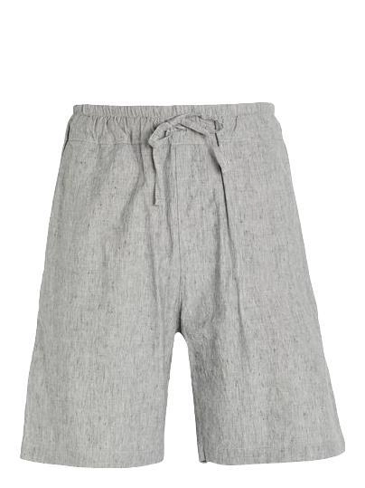Crossley Relaxed Fit Drawstring Shorts - Grey