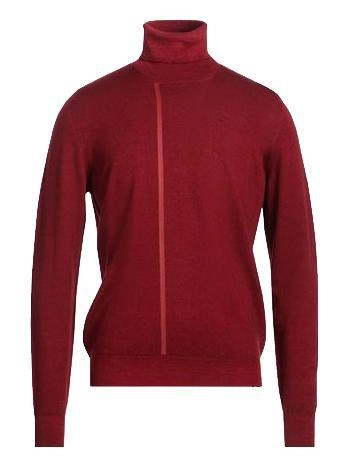 DRUMOHR Turtleneck Size Merino Wool - Brick