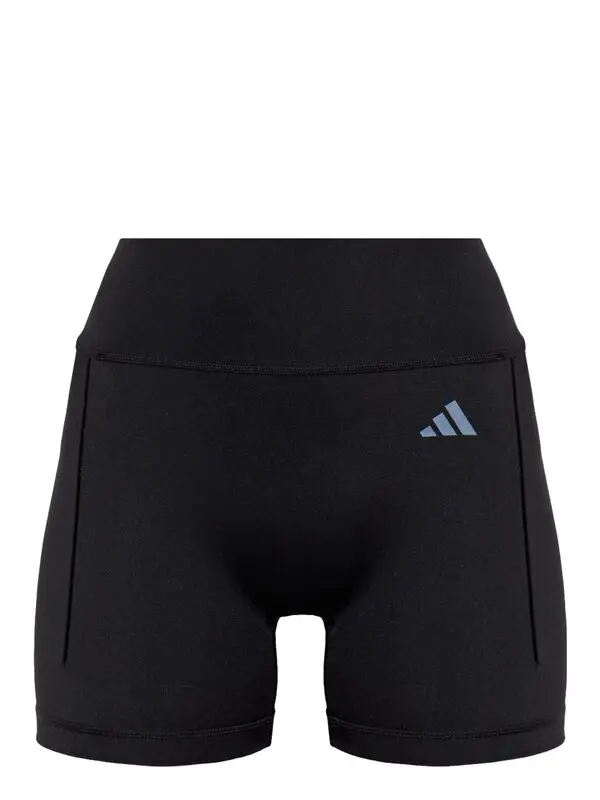 Adidas X Entire Studios High-waisted Cyclist Shorts - Black