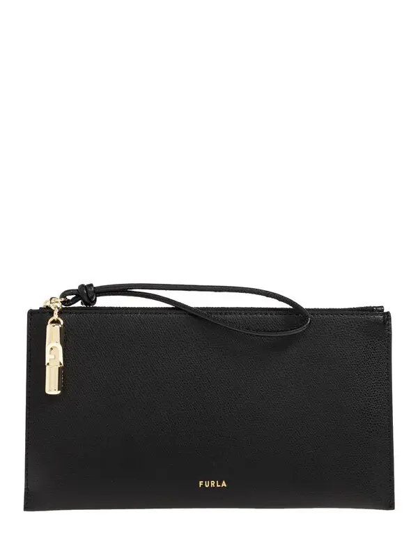 Furla Iride Medium Wristlet - Black