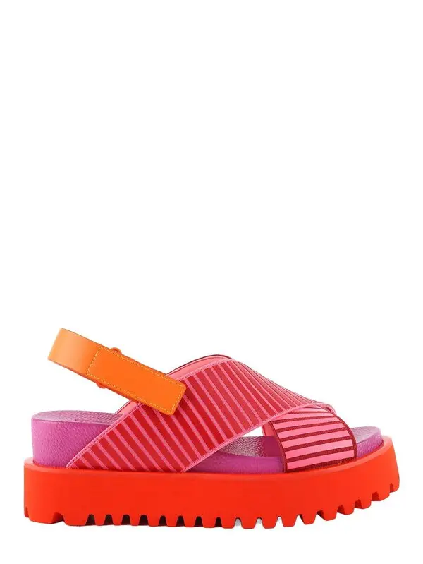 United Nude Rico X Sandal - Red/orange/pink