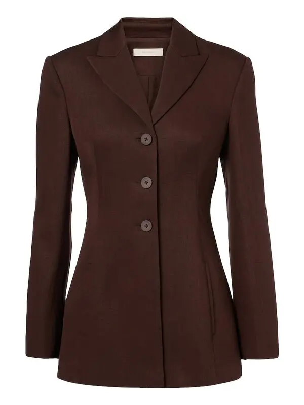 Faithfull The Brand Deni Blazer - Brown
