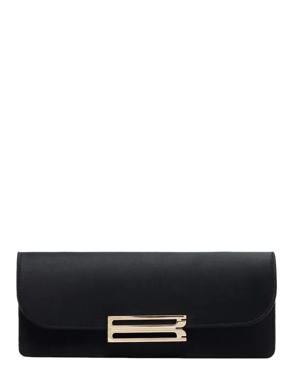 Victoria Beckham Dorian East-west Clutch - Black