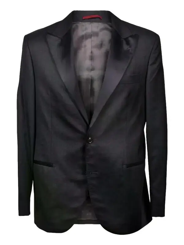 Brunello Cucinelli Button Single-breasted Blazer - Black