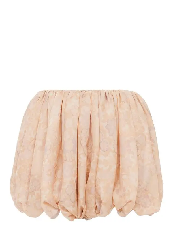 Chloé Charmeuse Mini Bloomer Shorts - Multicolor Pink